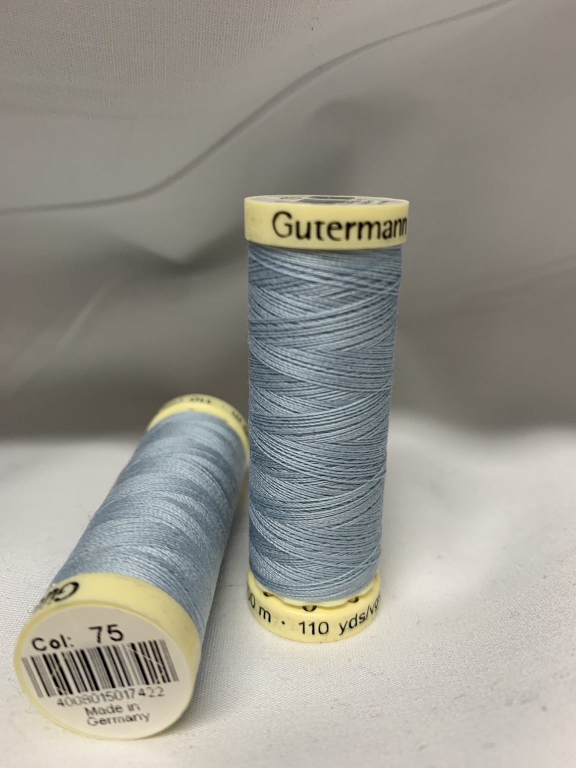 colour 75 gutermann thread suitable for machine & hand sewing 110 yards on each spool - Carrie's ...